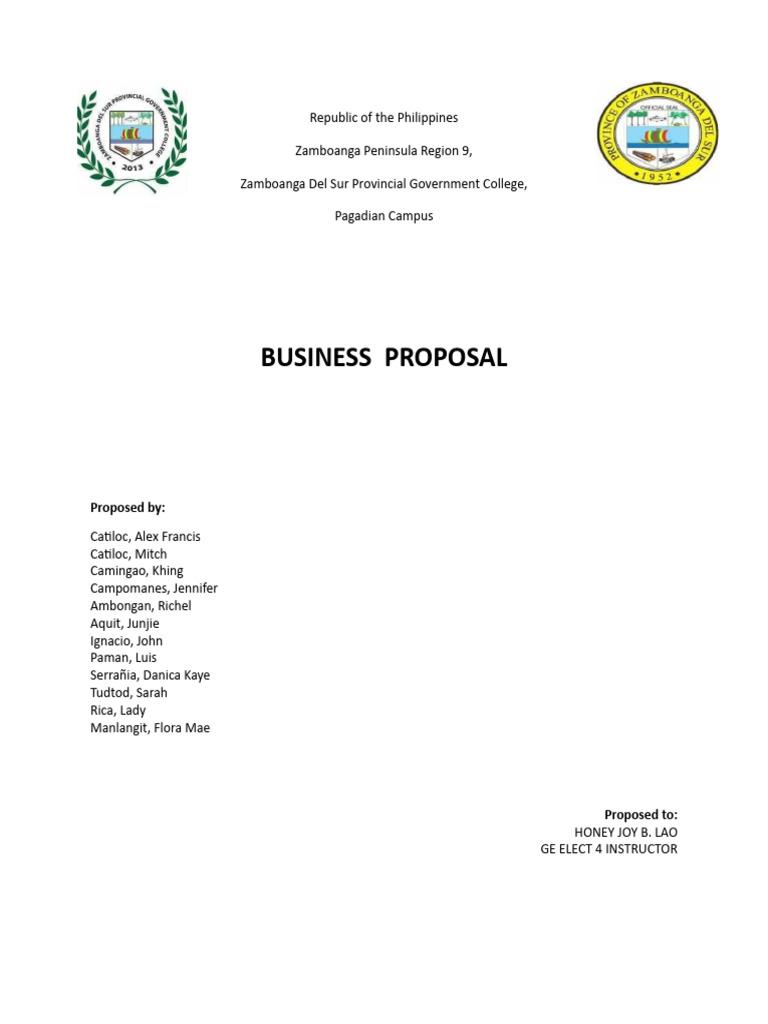 Entrep. Group 4 Business Plan | PDF | Water | Nutrition