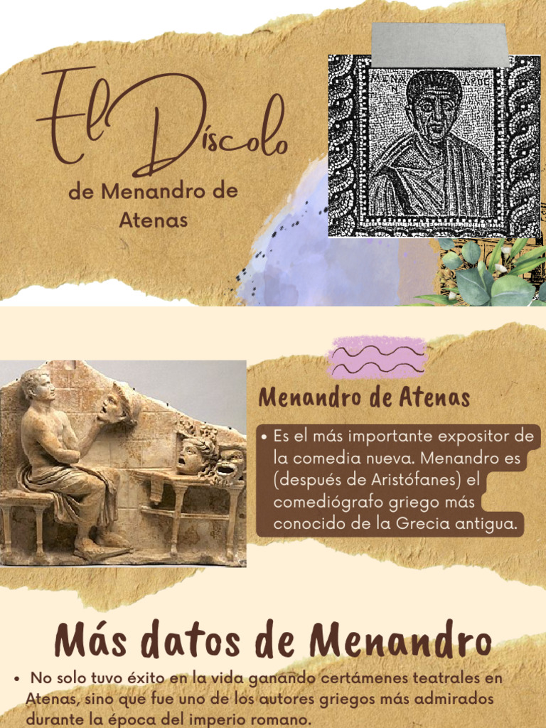 Obra El Díscolo-Presentación | PDF