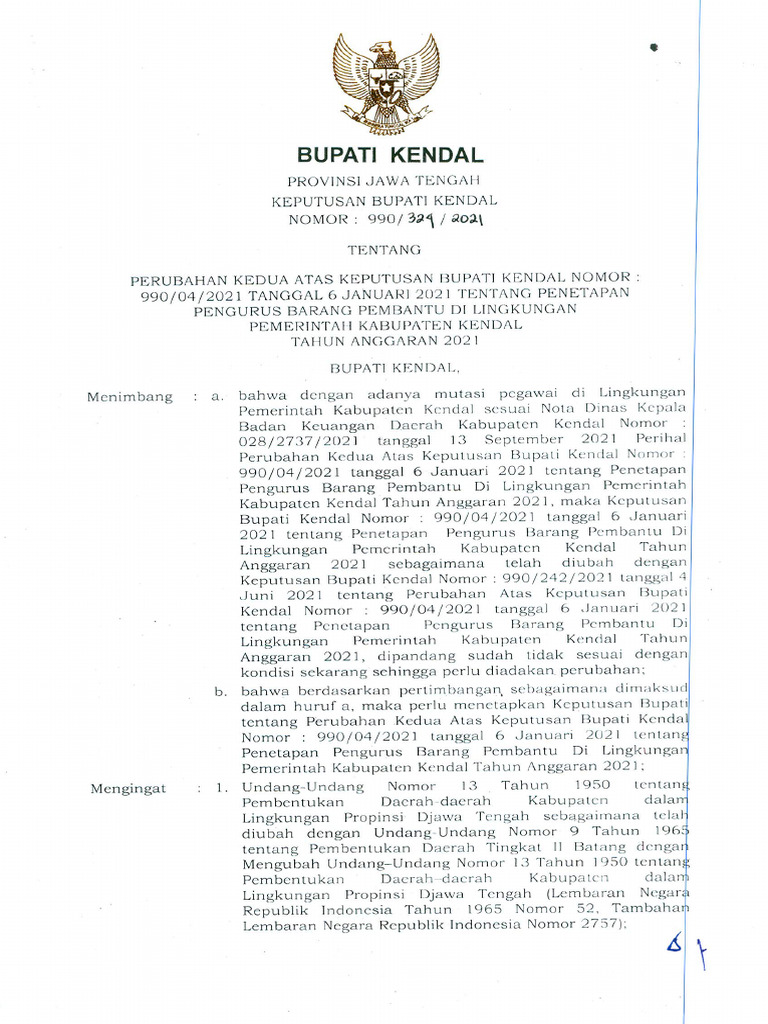 Kepbup 324 2021 | PDF