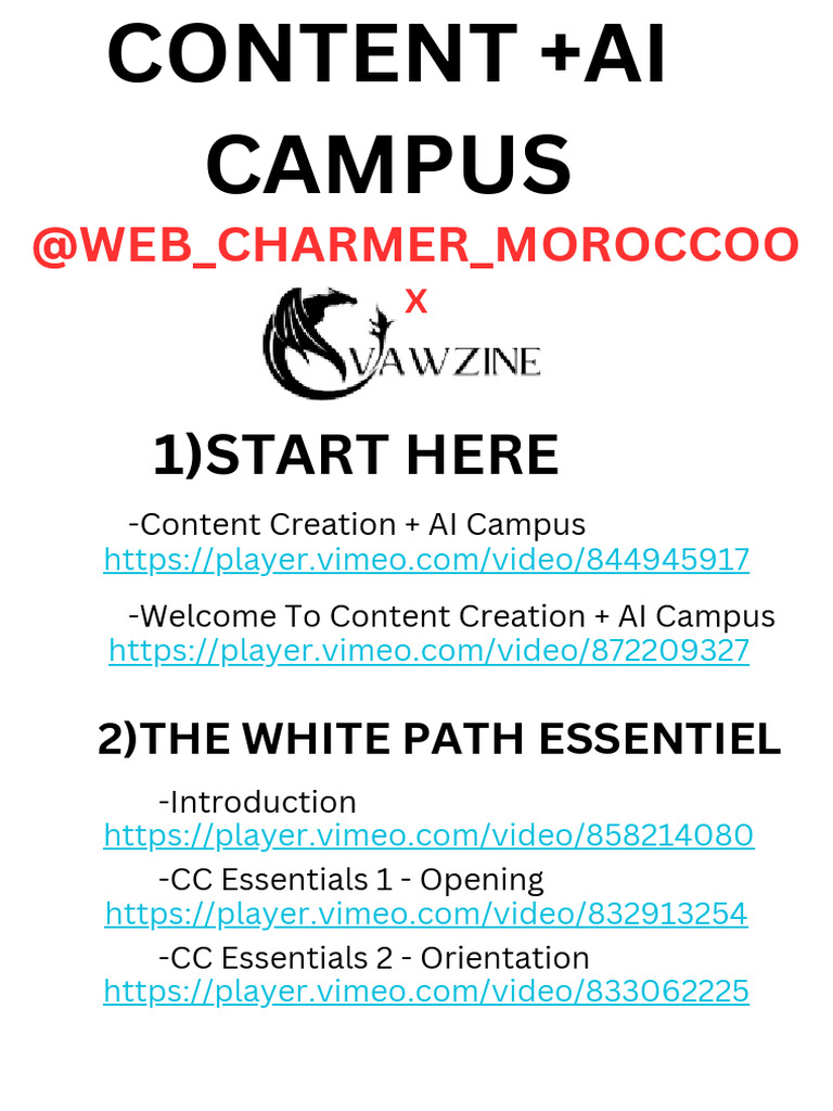 Content Creation + Ai TRW (Full Course) | PDF | Computer Graphics