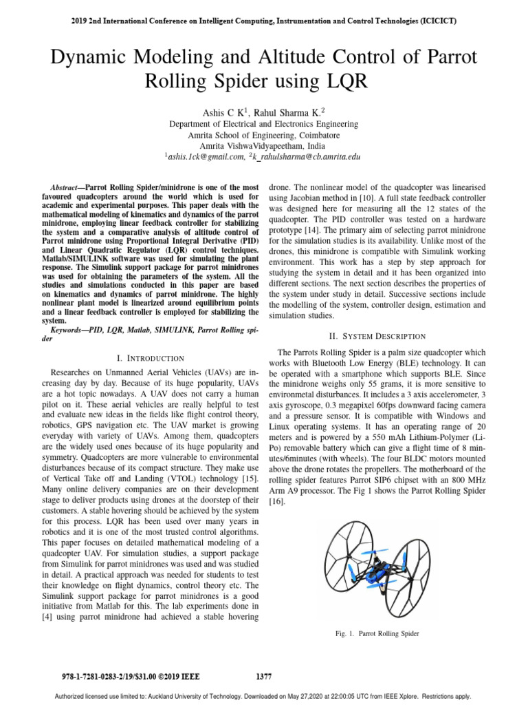 Ashis 2019 | PDF | Control Theory | Torque