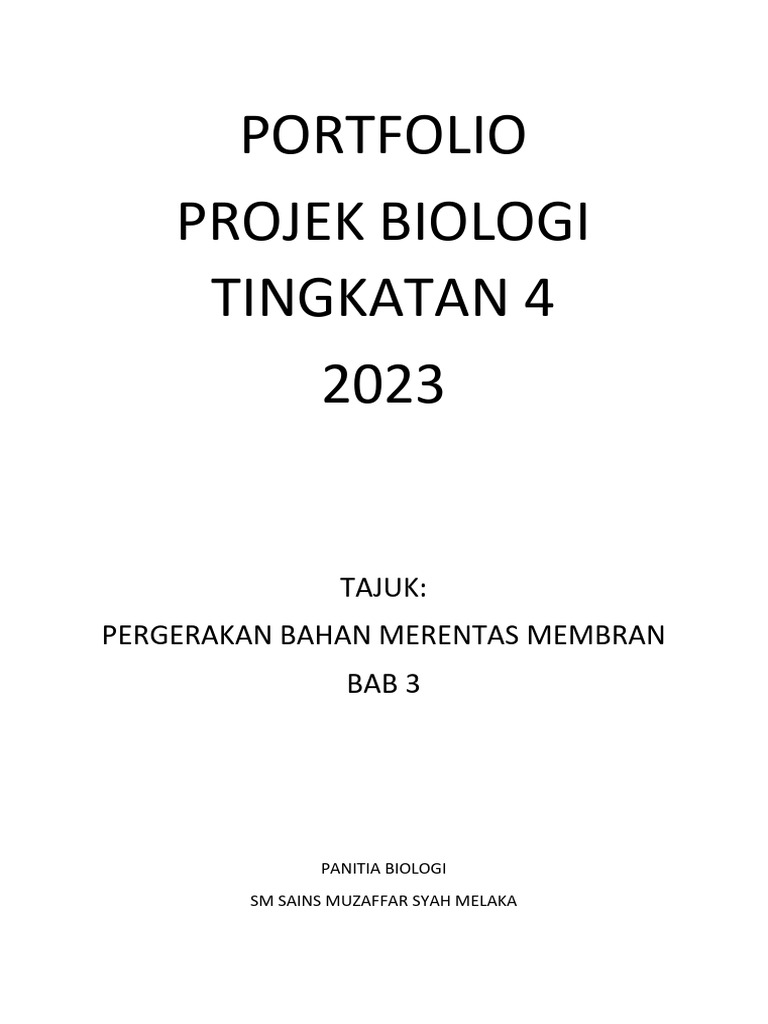 2023-Projek F4 B3 | PDF