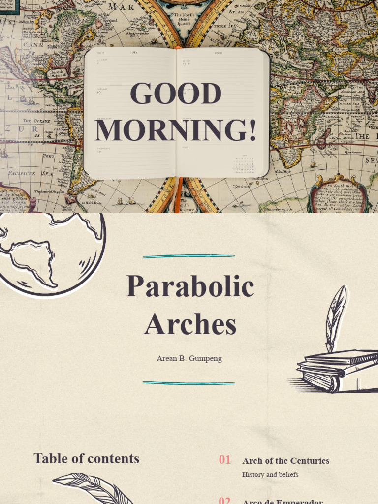 Arean's Mathematics Report (Parabolic Arches) | PDF