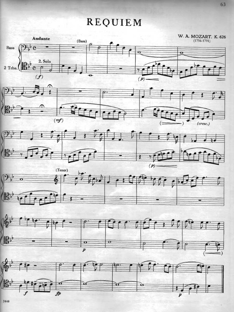 Mozart Requiem | PDF
