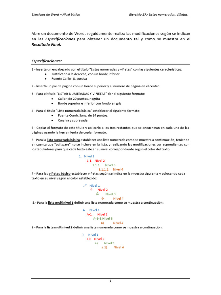 Ejerc 17 | PDF | Informática