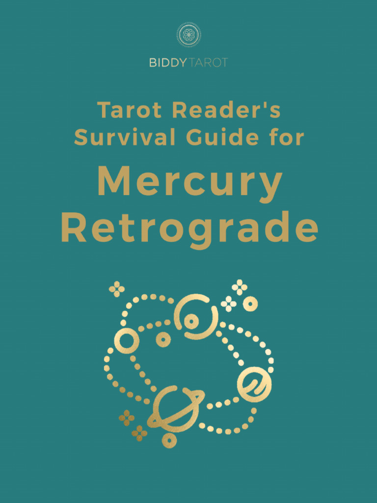 Biddy Tarot - Mercury Retrograde Prep Kit | PDF | Career & Growth