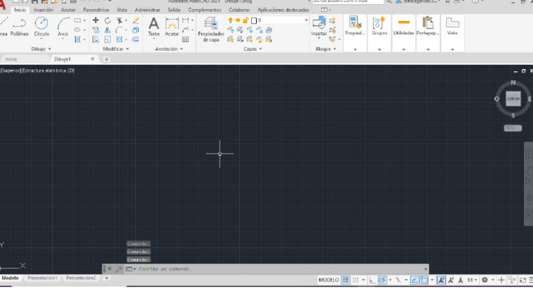 Interfaz de Autocad (Tarea 1) | PDF