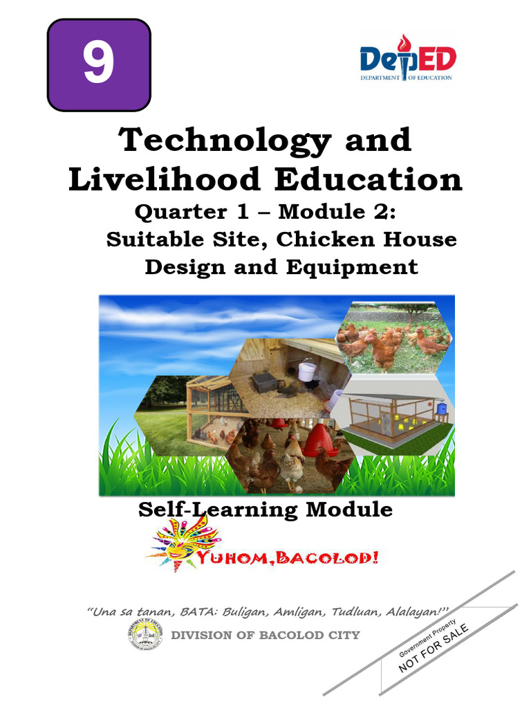 TLE 9 Organic Agri Q1 M2 | PDF | Poultry Farming | Chicken