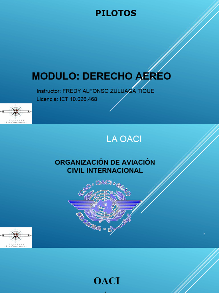 La OACI | PDF | Aviación