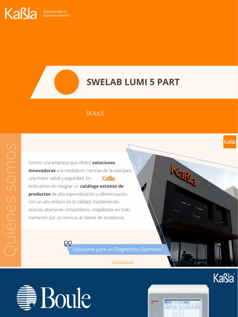 Swelab Lumi 5 Part: Análisis Hematológico | PDF | Sangre | Tejido ...