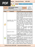 2do Grado Abril - 03 Lo Que Cambia y Lo Que Permanece (2023-2024) | PDF | Luna | Calendario