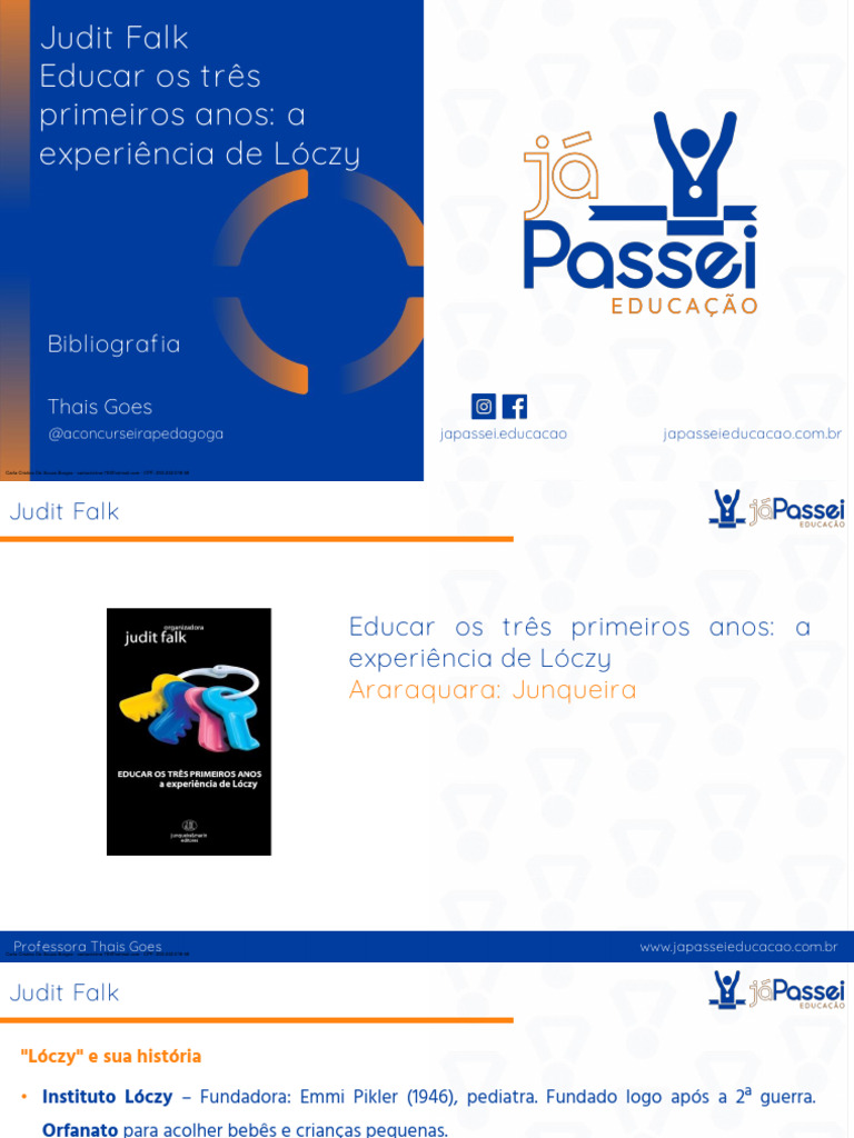 Experiência de Lóczy na Educação Infantil | PDF | Liberdade | Atitude ...