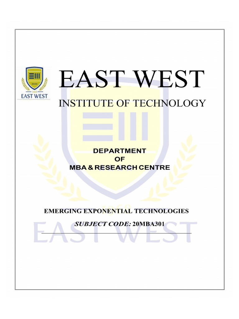 Eet Module 3 4 Notes | PDF