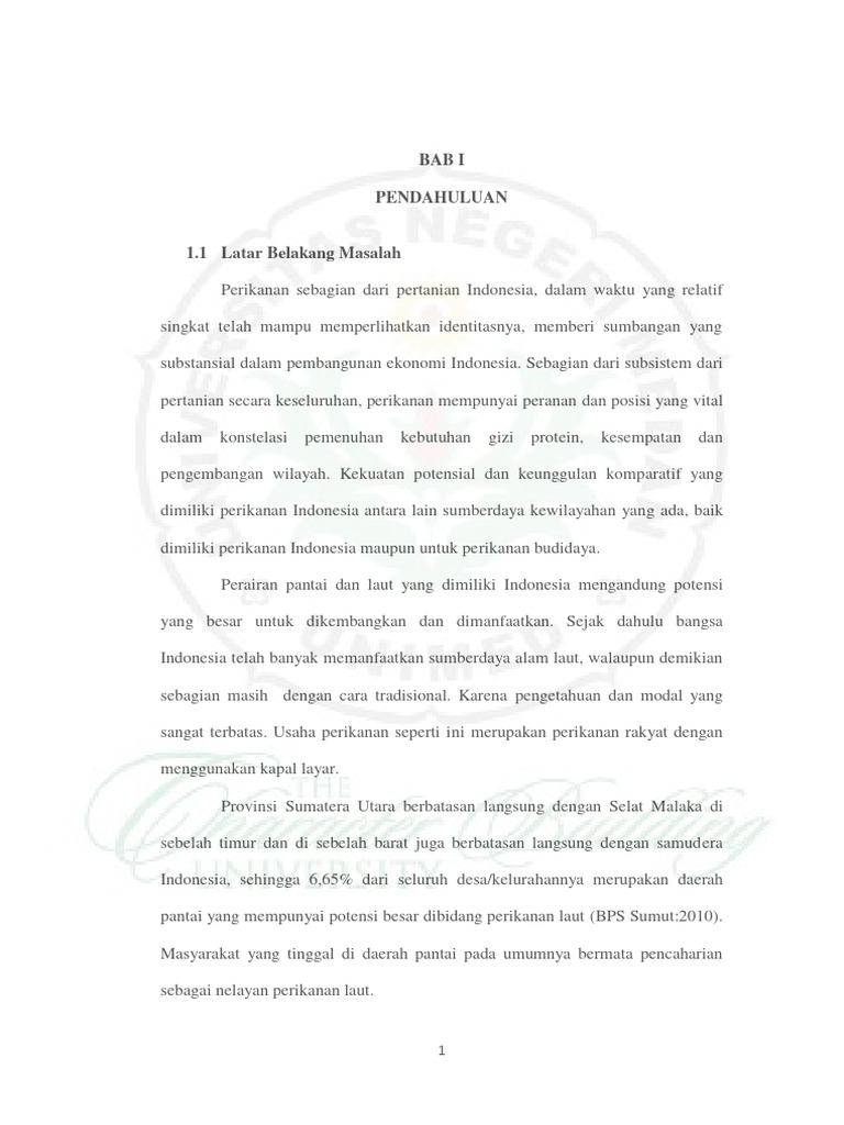 8 Nim 3133322019 Chapter I | PDF