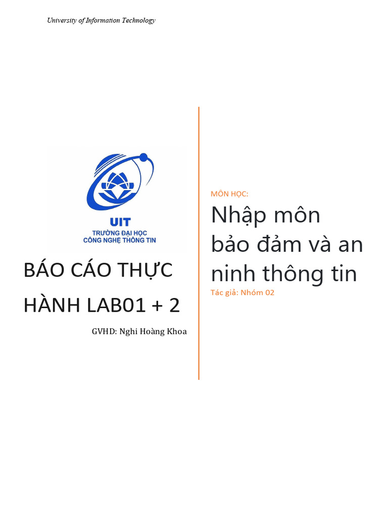 (IE105.O12.CNCL.1) - Lab1+2 Group2. | PDF