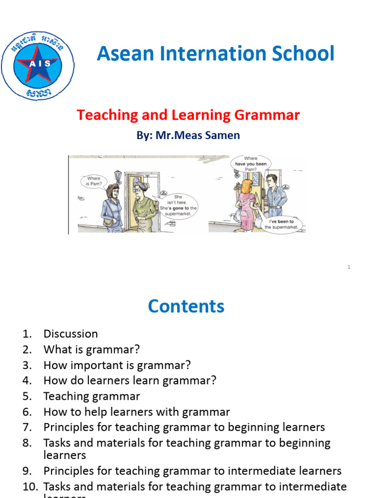 Teaching Grammar2 Nie Pdf Learning Fluency