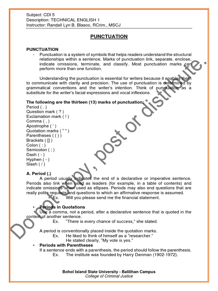 Module 3 Tech 1 | Download Free PDF | Comma | Bracket