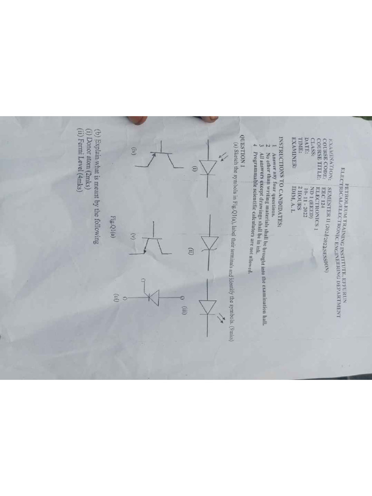 Eec 124 Past Question - Compressed | PDF