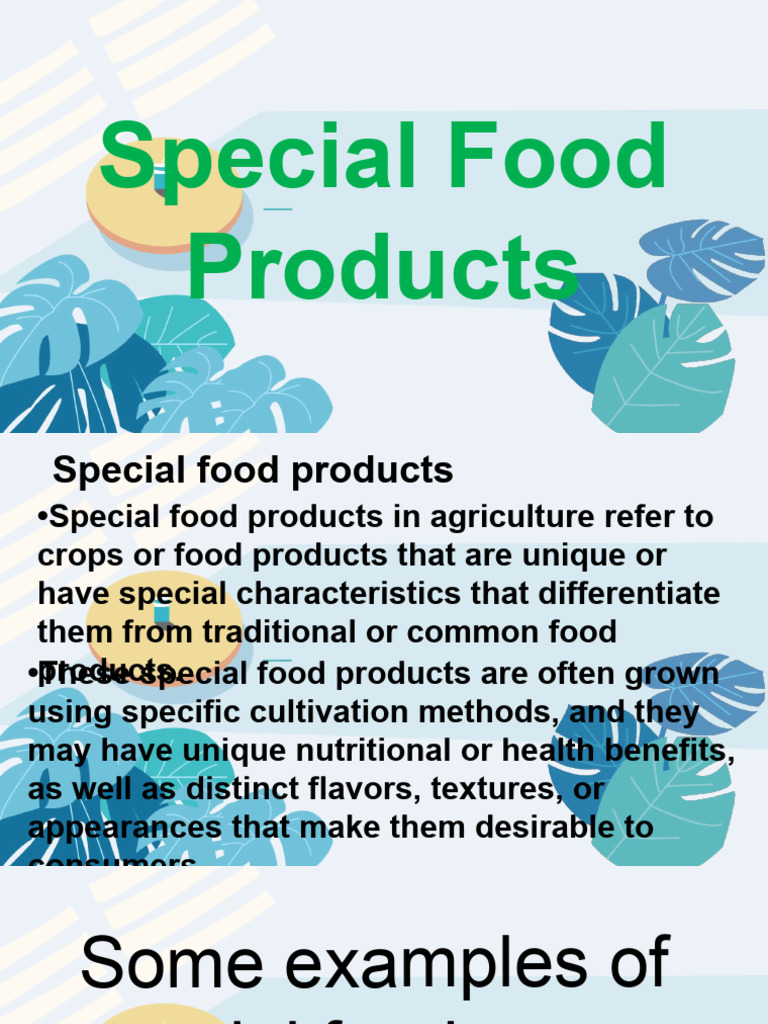 Special Food PR-WPS Office | PDF | Wellness