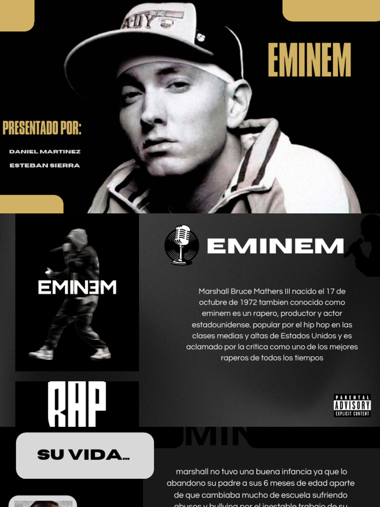 EMINEM daniel martinez 8d | PDF | Industria de la música