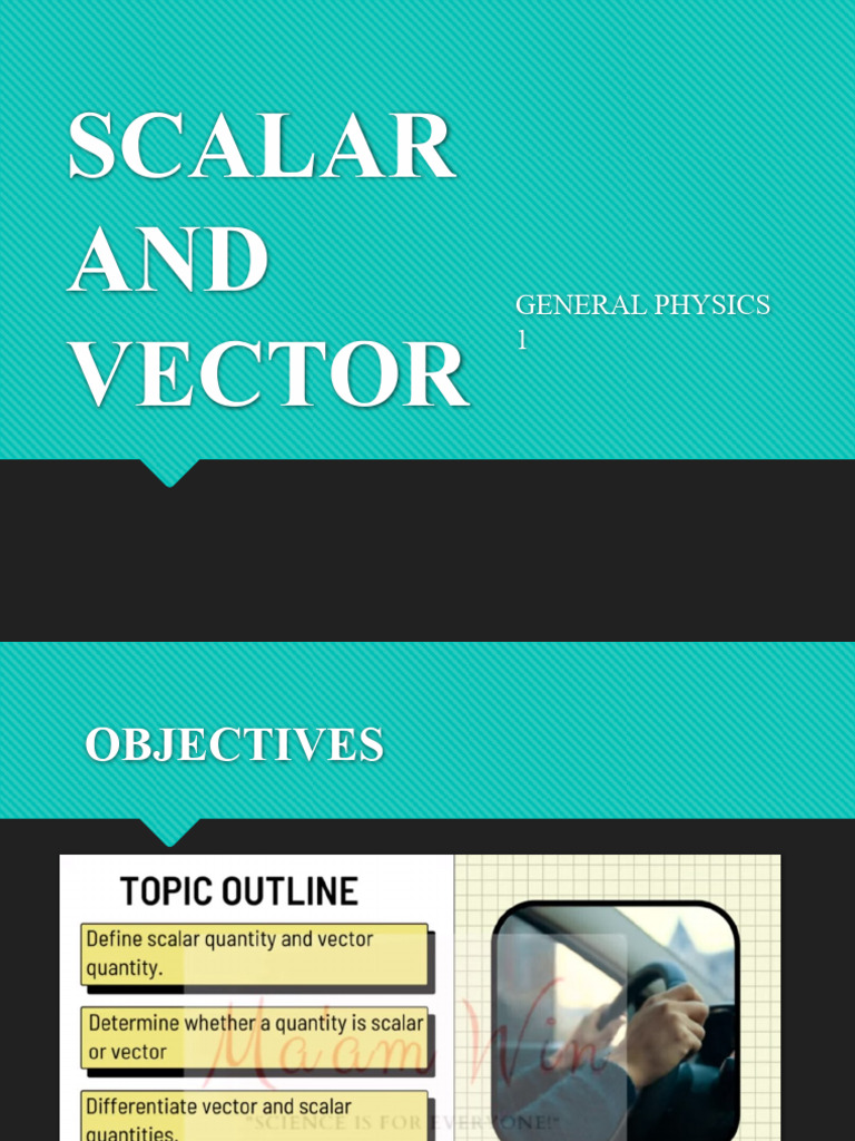 Physics 1 Scalar And Vector Fillartos Sam Santos Pdf Euclidean