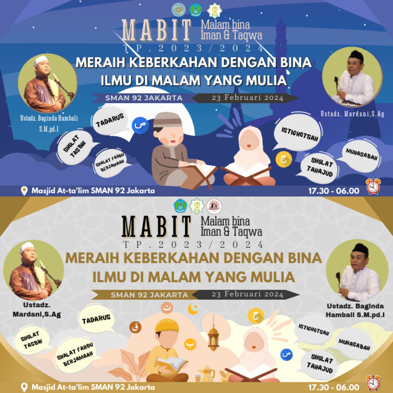 Spanduk Mabit | PDF