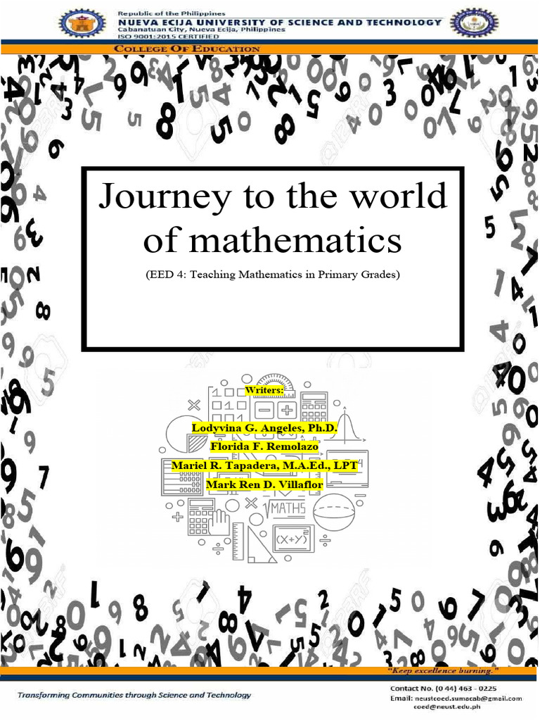 MODULE-Teaching Mathematics in Primary Grade | PDF | Mathematics ...