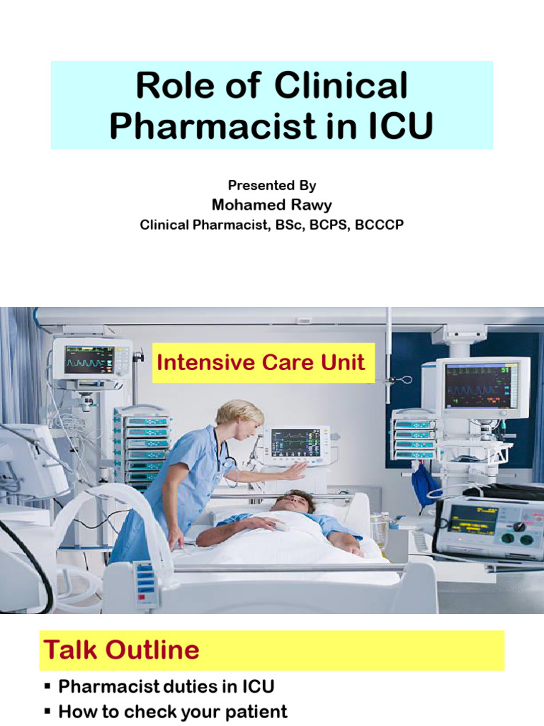 Small Tips About Role of Clinical Pharmacist in ICU 1703744723 | PDF ...