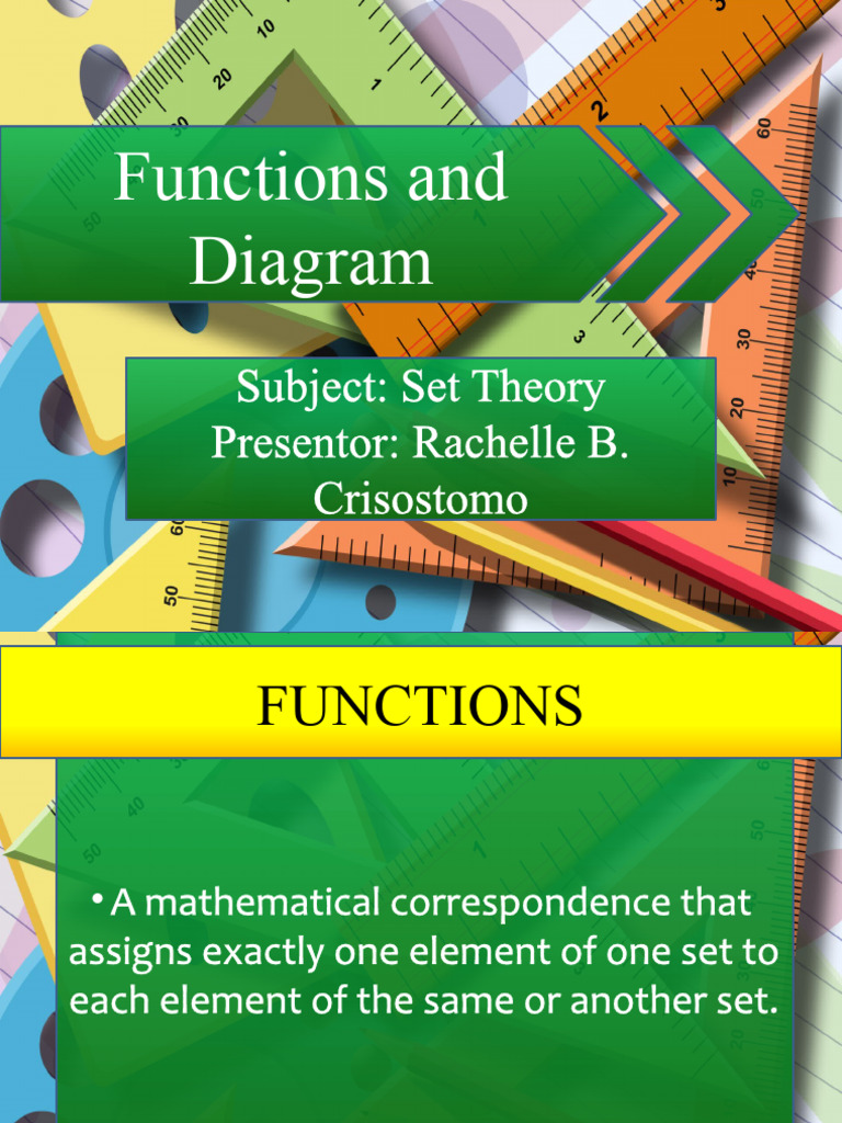 Function And Diagram Pdf Function Mathematics Set Mathematics