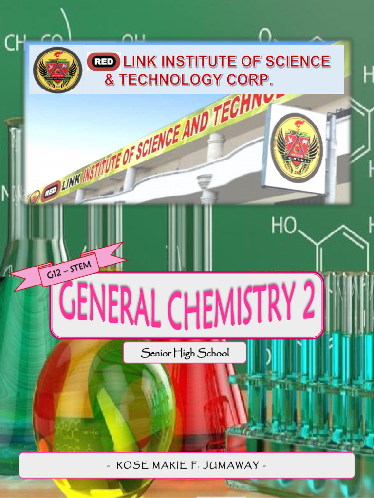 MODULE IN GEN. CHEMISTRY 2 MODULE 1 Q3 Week 1 | Download Free PDF ...