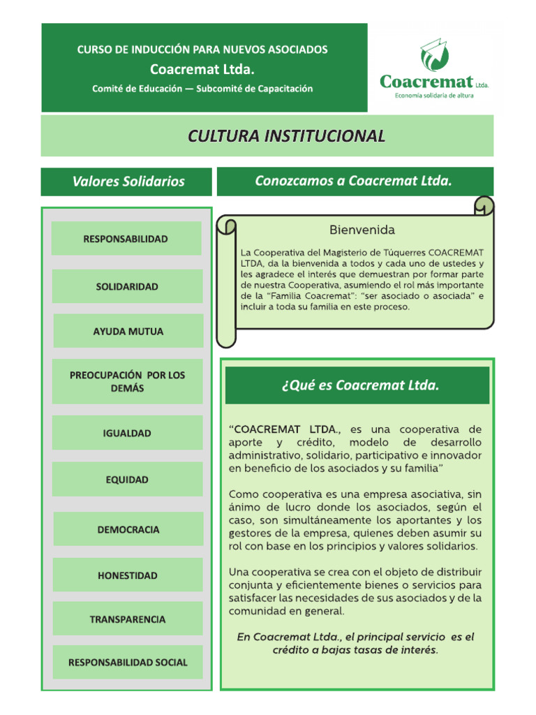 Curso Induccion 2021 | PDF