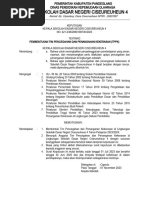 CONTOH SK Tim Pencegahan Dan Penanganan Kekerasan Di Lingkungan Satuan Pendidikan | PDF