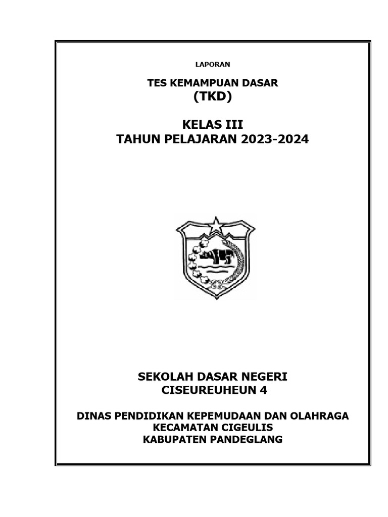 TKD 2024 | PDF
