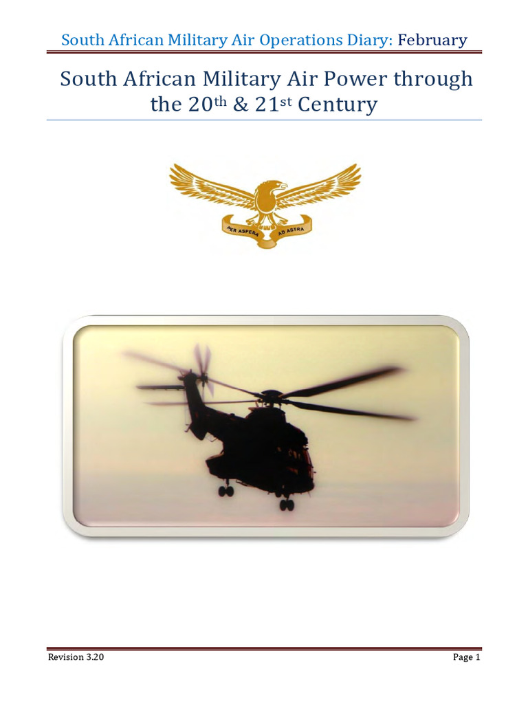 SAAF History Ops Diary February | PDF