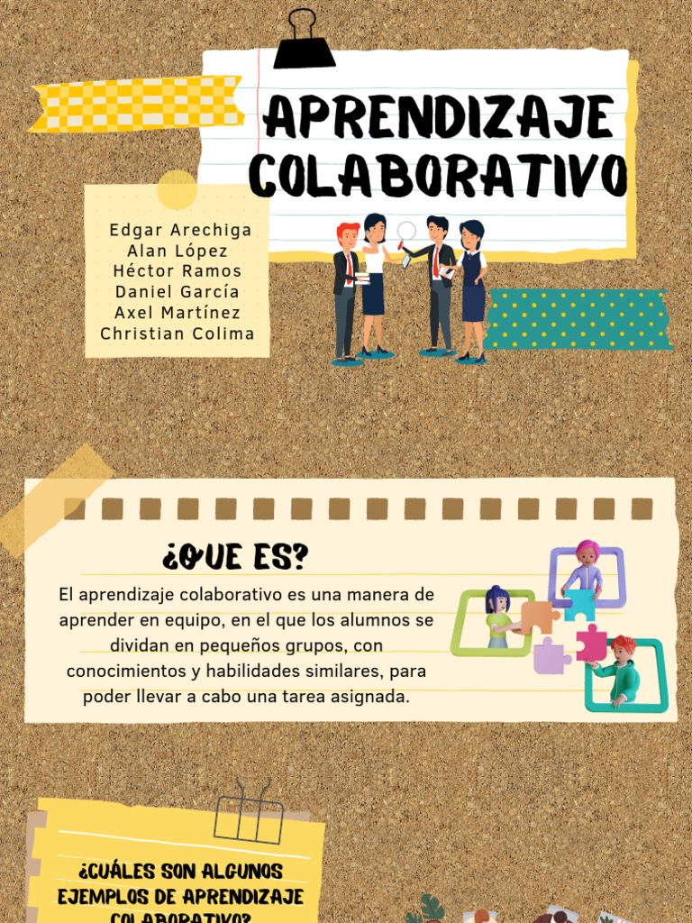 Aprendizaje Colaborativo | PDF