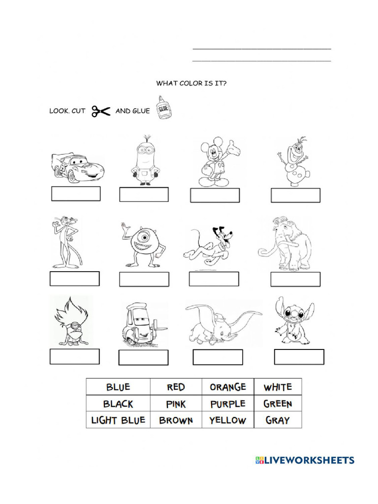 Cartoons Coloring | PDF