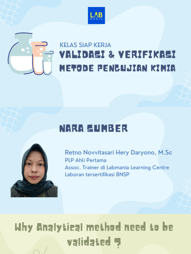 Validasi Metode Kimia | PDF