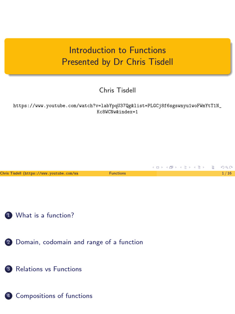 MATH1131 Lec1 | PDF | Function (Mathematics) | Mathematical Objects
