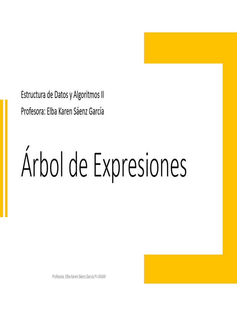 Arbol de Expresiones | Descargar gratis PDF | Métodos formales ...