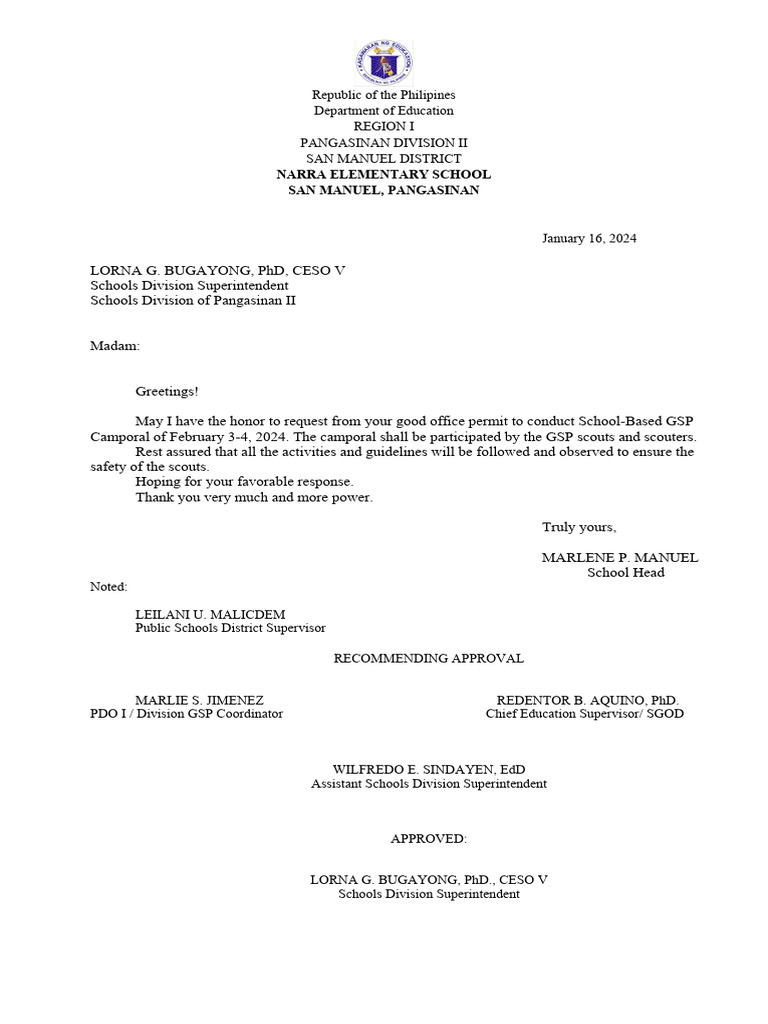 BSP - GSP - Permit To Conduct | PDF