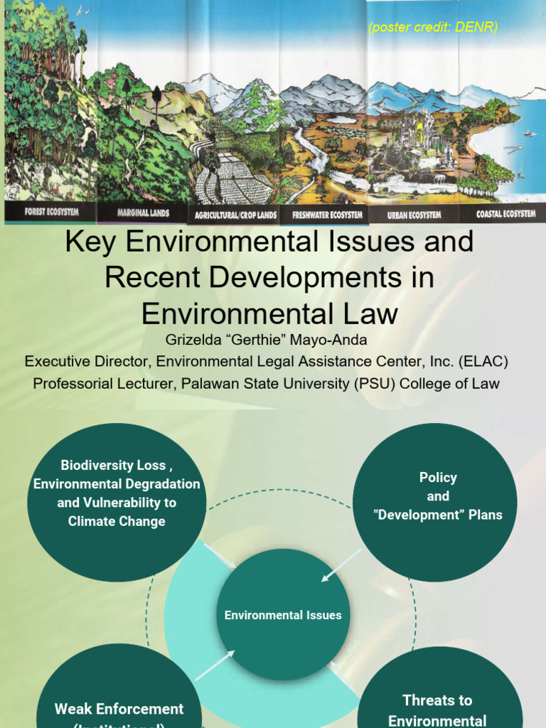 Key Environmental Law Issues Gmayoanda | PDF | Environmental Law ...