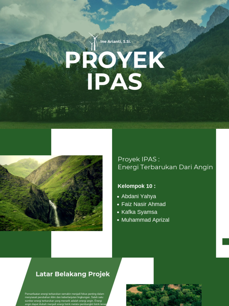 Contoh PPT Proyek Ipas | PDF