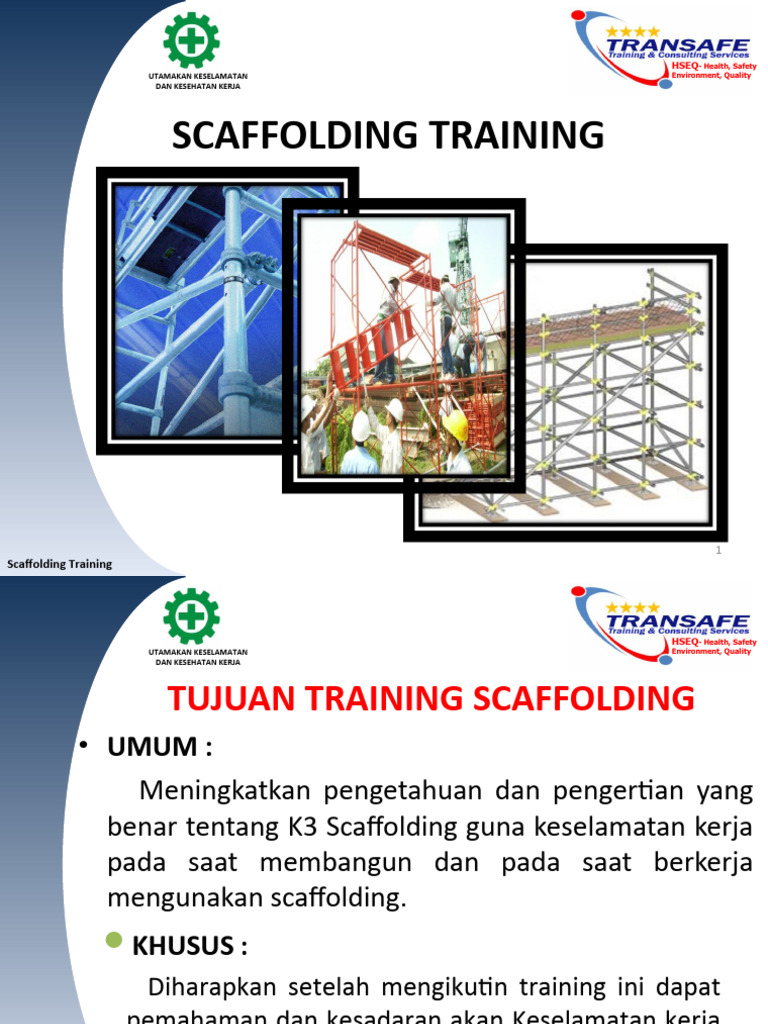 Supervisi Scaffolding | PDF