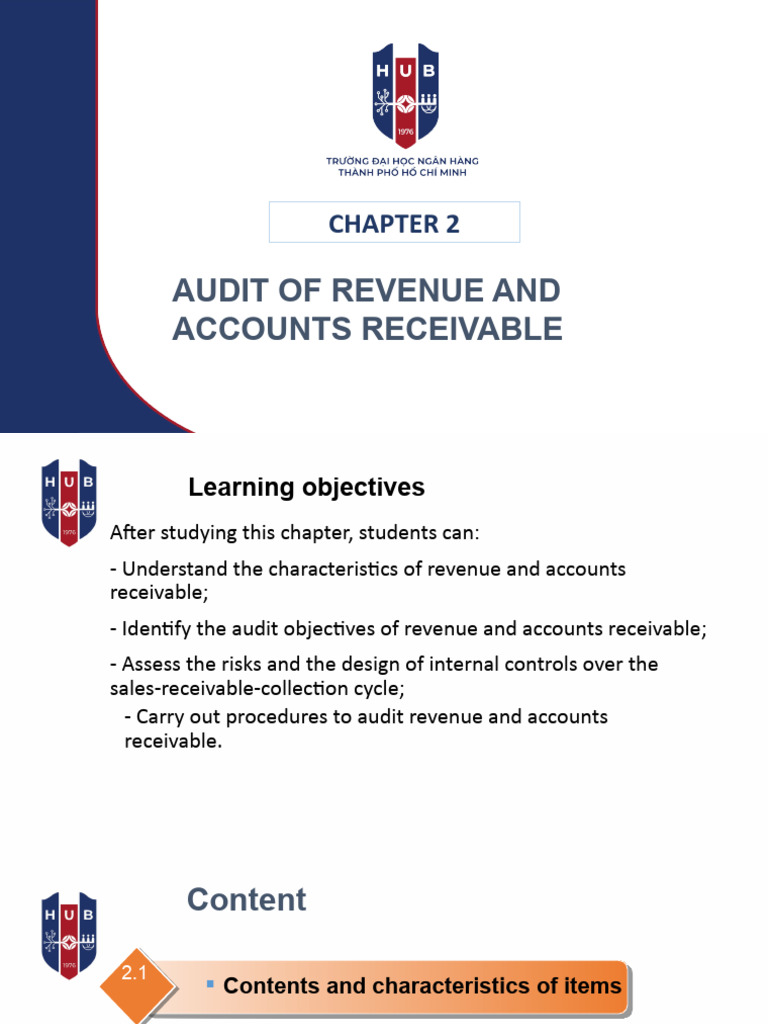 FS Audit. Chapter 2 | PDF | Revenue | Internal Control