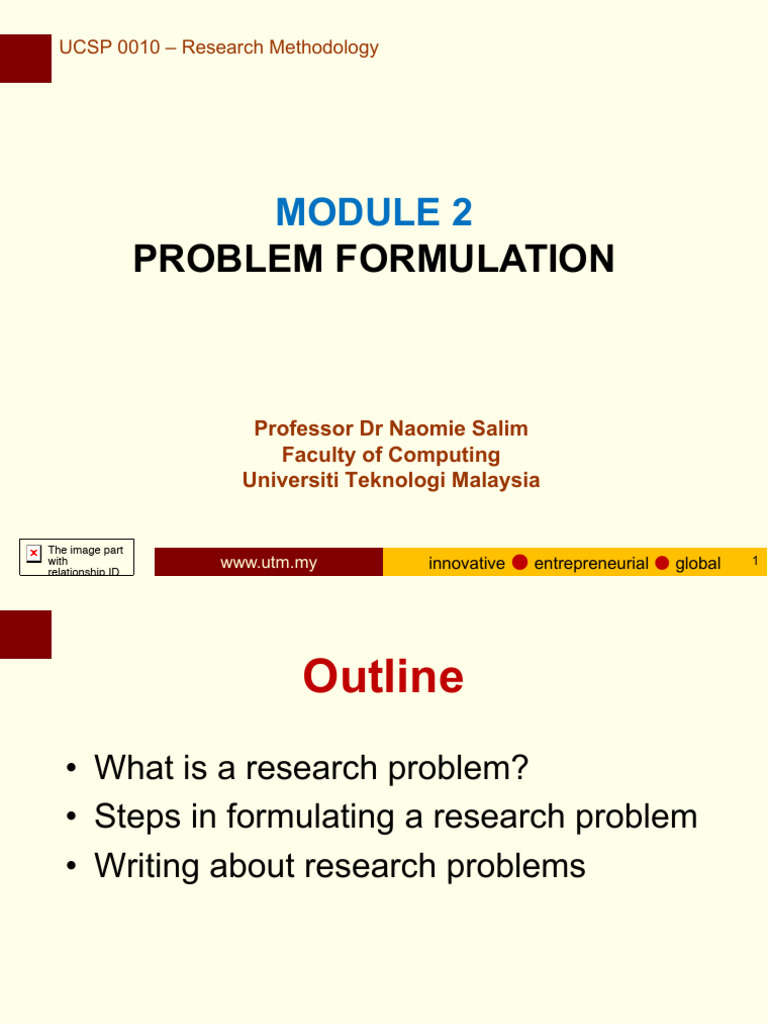 Module 2 - Problem Formulation | Download Free PDF | Hypothesis | Science