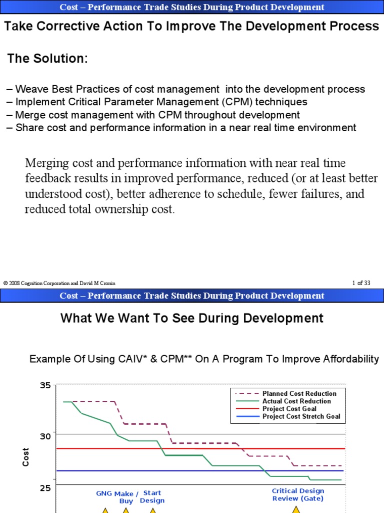 Balancing Cost and Performance | PDF | New Product Development | System
