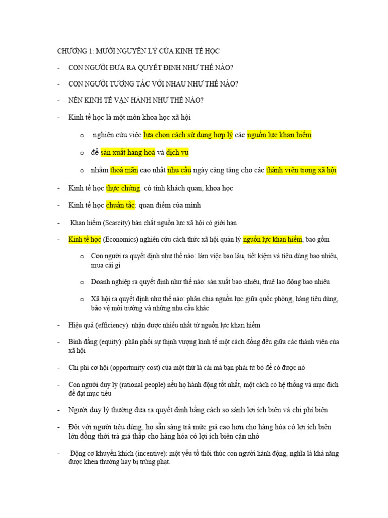 Lý Thuyết Ktvm | PDF