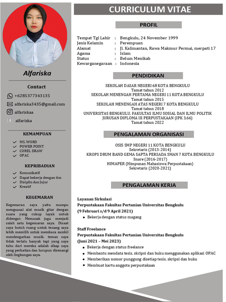 CV Terbaru | PDF