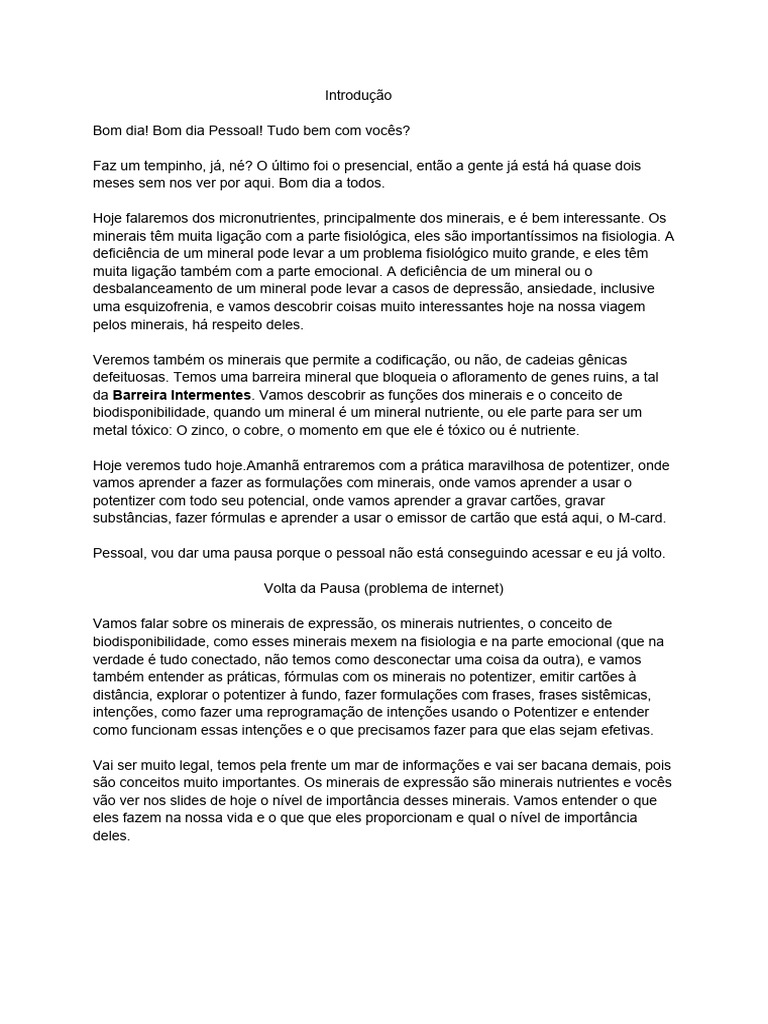 Módulo 5 - Potentizer e Formulações Frequênciais - Aula 1 Manhã | PDF ...