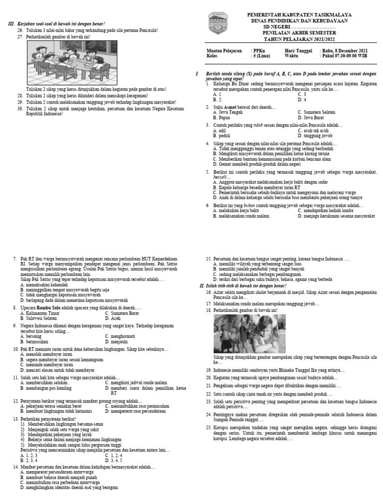 Perilaku Bertentangan dengan Pancasila | PDF